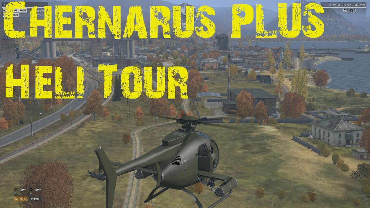 DayZ Chernarus Plus Coastal Heli Tour 1080 - YouTube