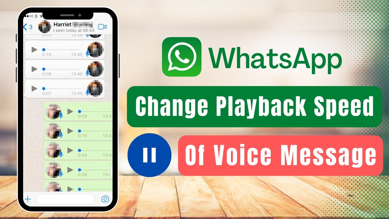 How to Change WhatsApp Voice Message Playback Speed on Samsung - YouTube