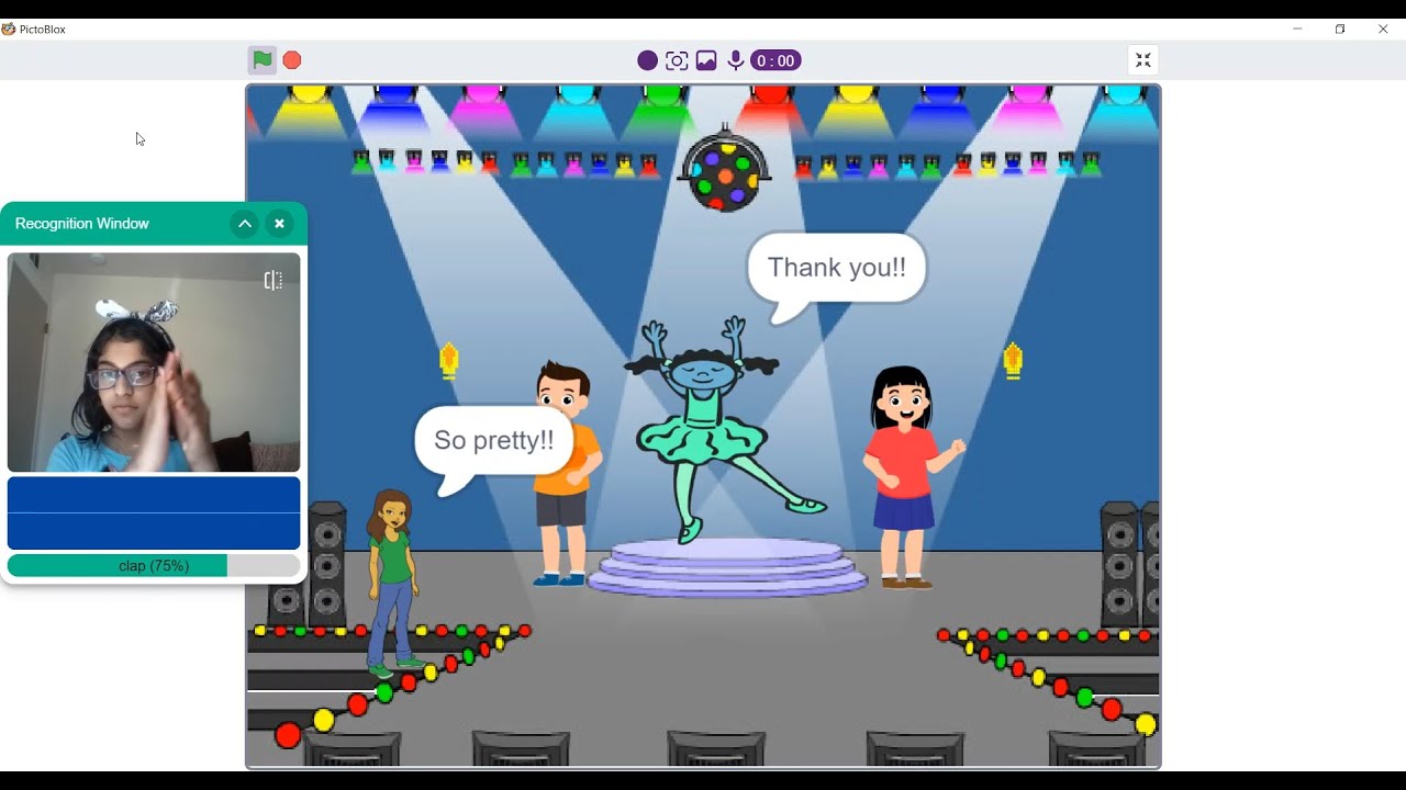 Ballerina responds to Claps and Whistles-A Machine Learning Project on ...