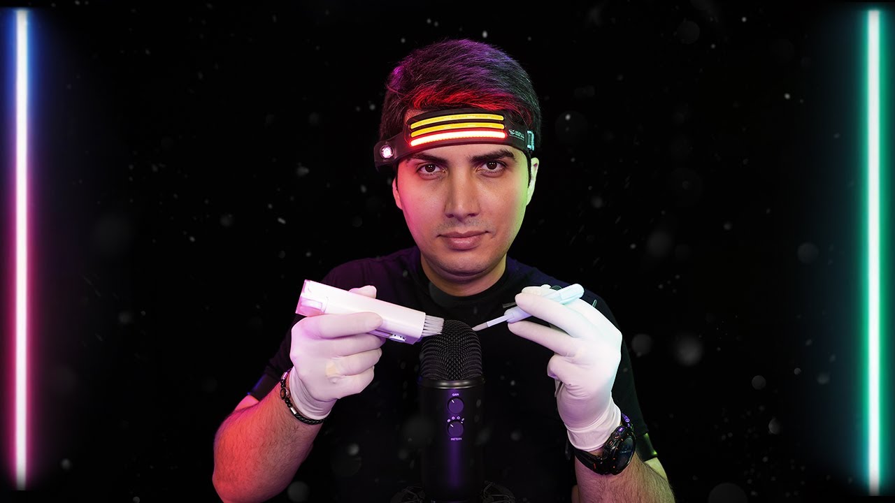 Satisfying Gadget Cleaning Sounds 🔧🧼 ASMR with Brushes, Dry Cloth & Tech Gear - YouTube