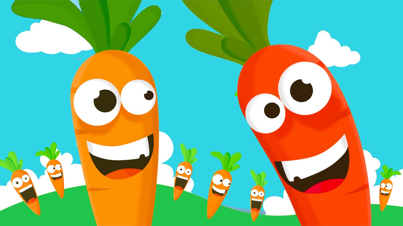 Carrot Song - Fruit and Vegetable Songs - YouTube