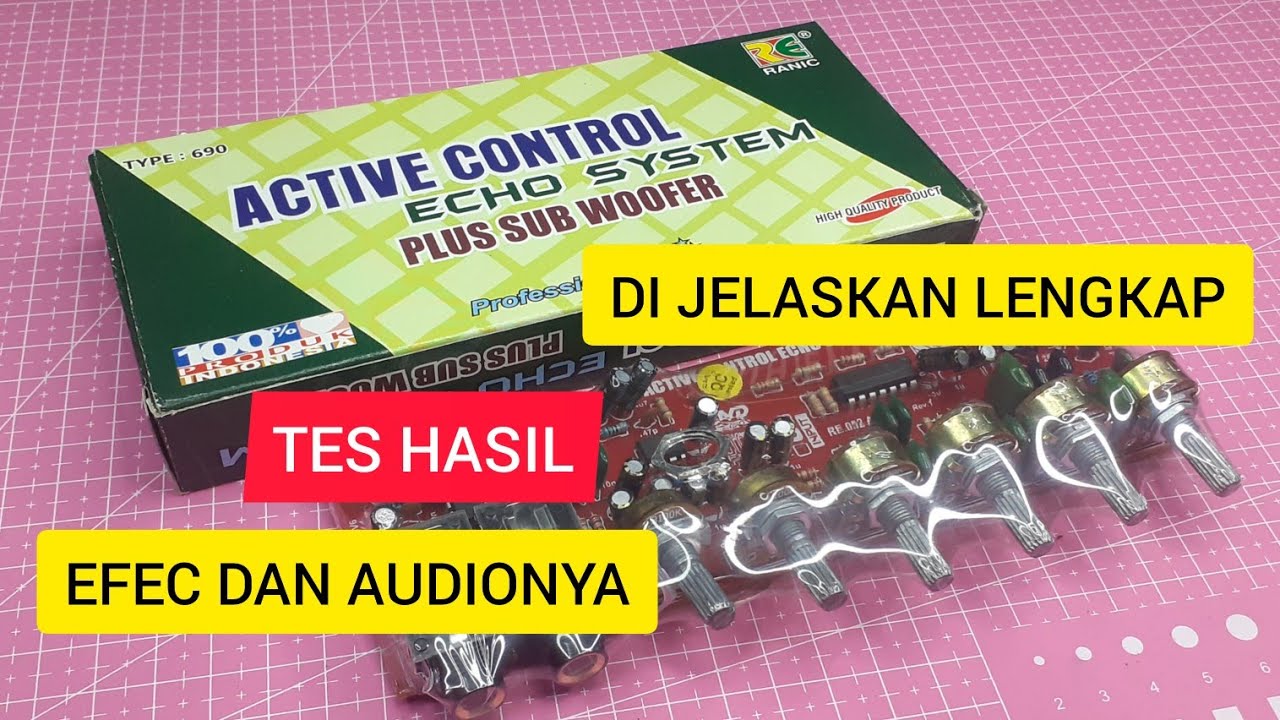 REVIEW & PENJELASAN LENGKAP ACTIVE CONTROL ECHO SYSTEM PLUS SUBWOOFER ...