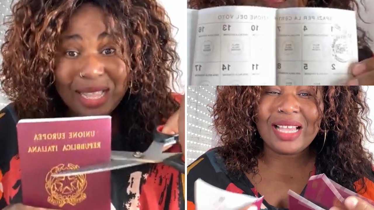 A prank on tearing my original passport 👉This na the European passport ...