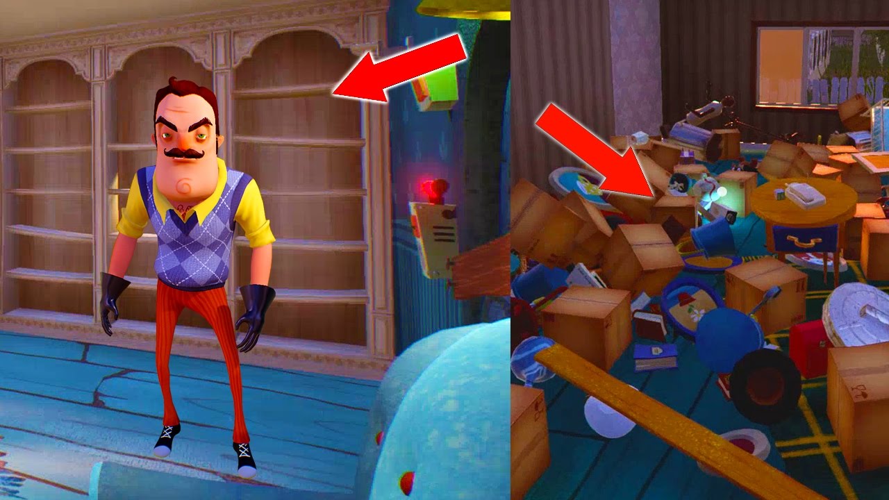 HOW TO TROLL THE NEIGHBOR IN HELLO NEIGHBOR (HELLO NEIGHBOR FUNNY ...