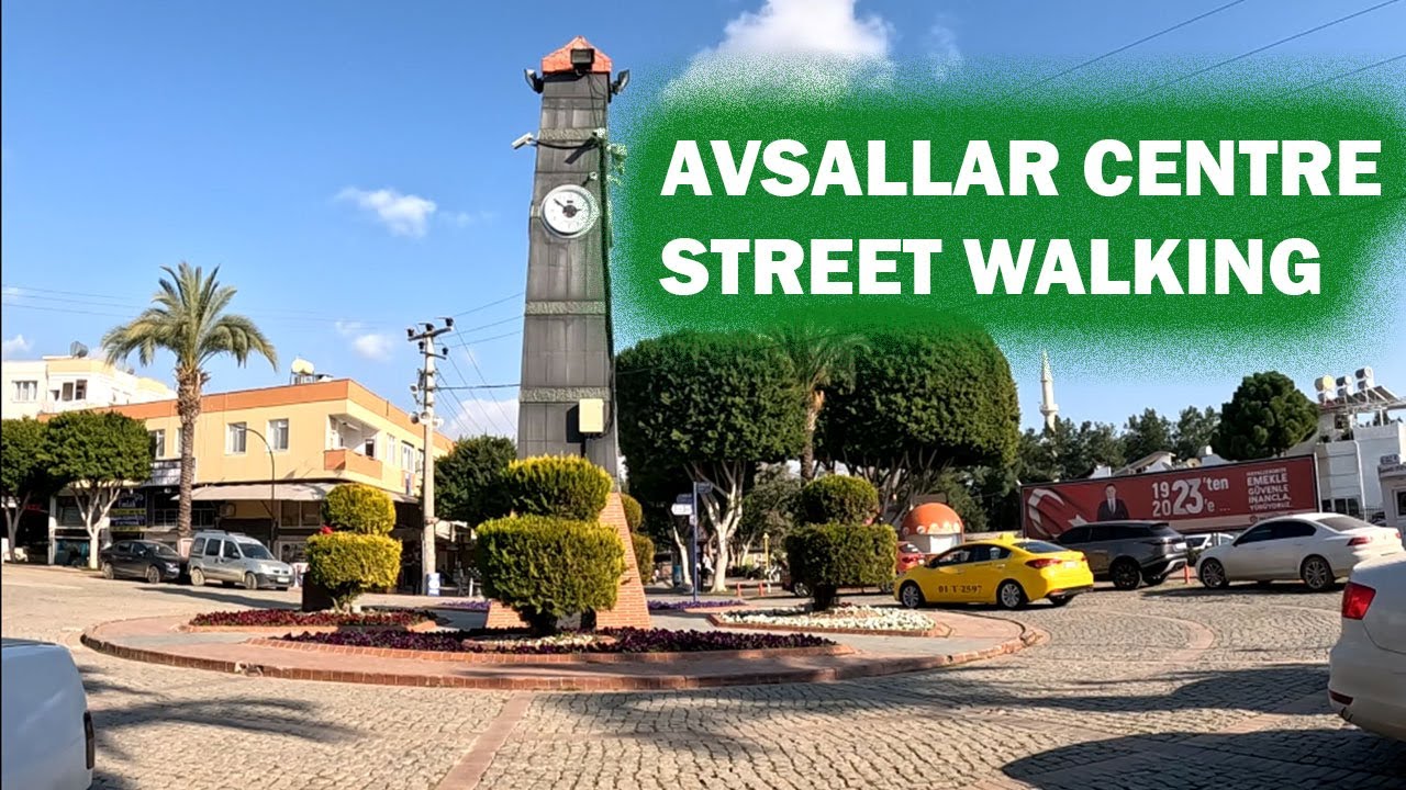 #Alanya Avsallar - Avsallar Center Walking - YouTube