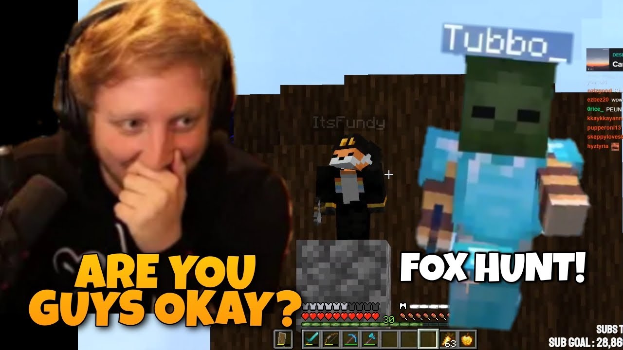 Tubbo & Fundy Fighting For Zombie Head... (Origin SMP) - YouTube