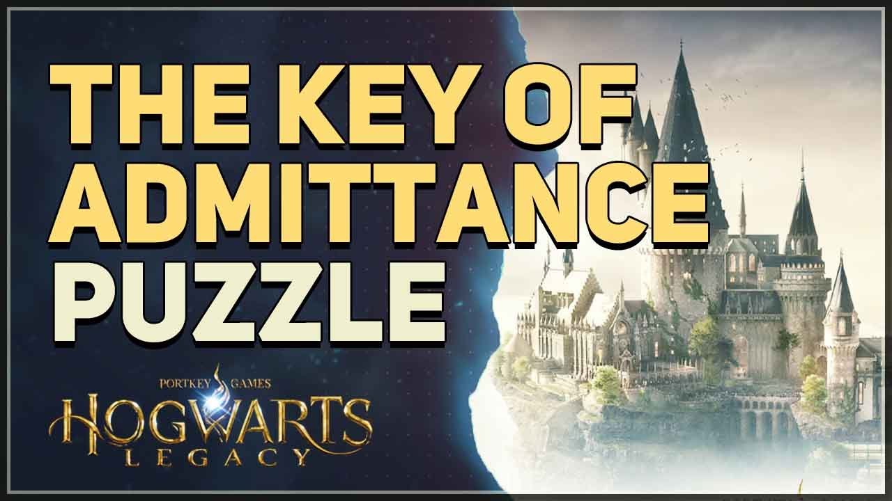 The Key of Admittance Puzzle Hogwarts Legacy - YouTube