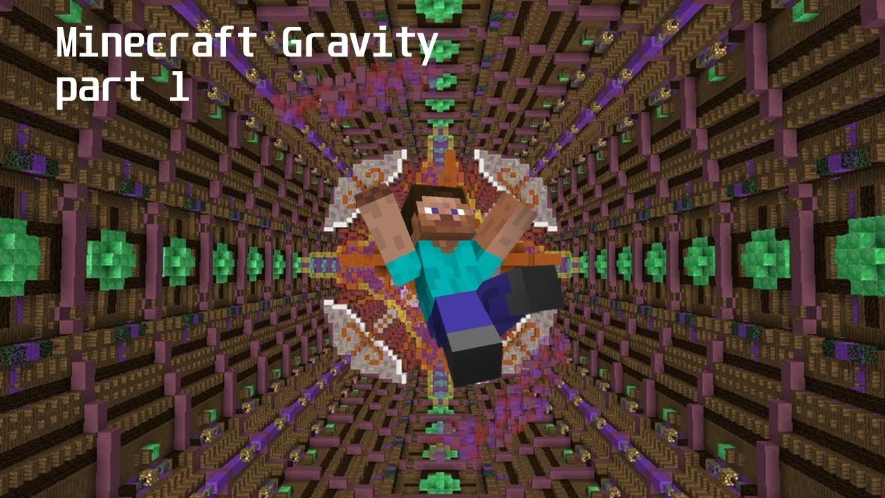 Minecraft Gravity part 1 - YouTube