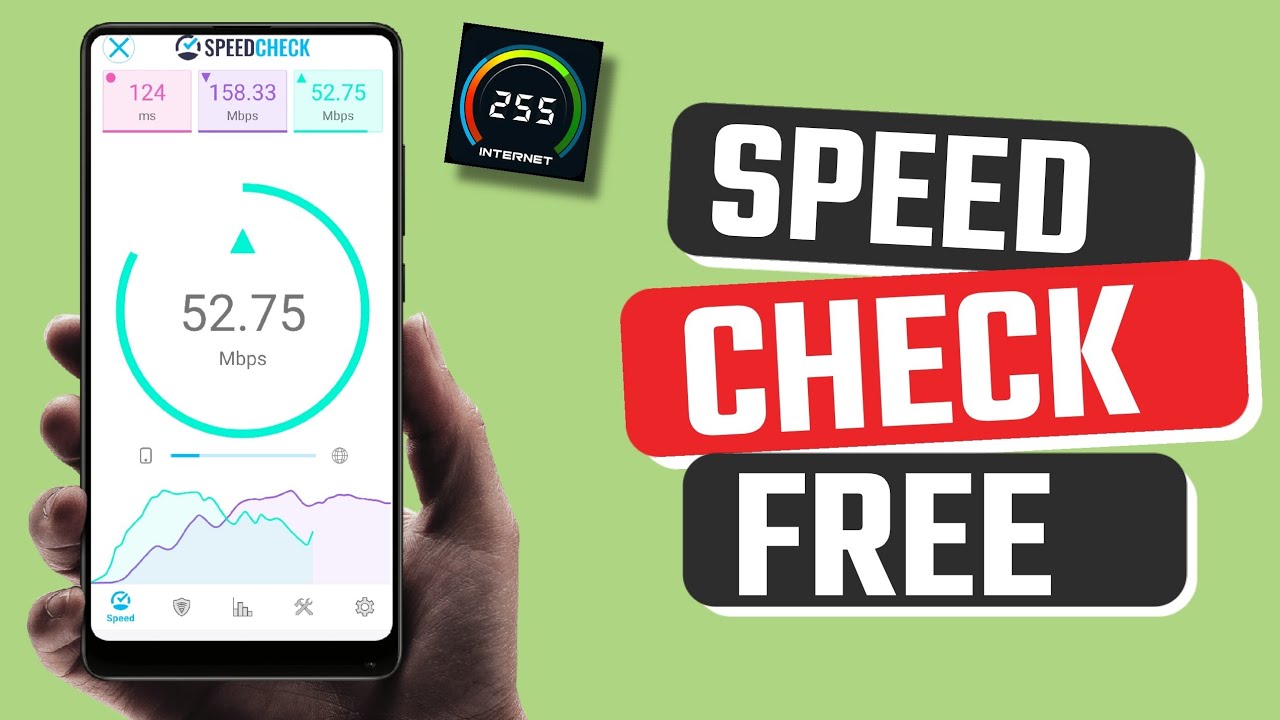 Best Free Internet Speed Check App for Android - YouTube