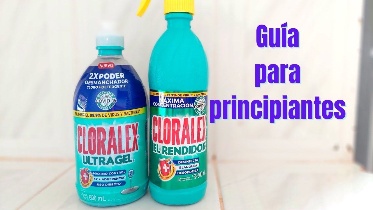 COMO USAR CLORO DE MANERA CORRECTA🥼💯🤗 - YouTube