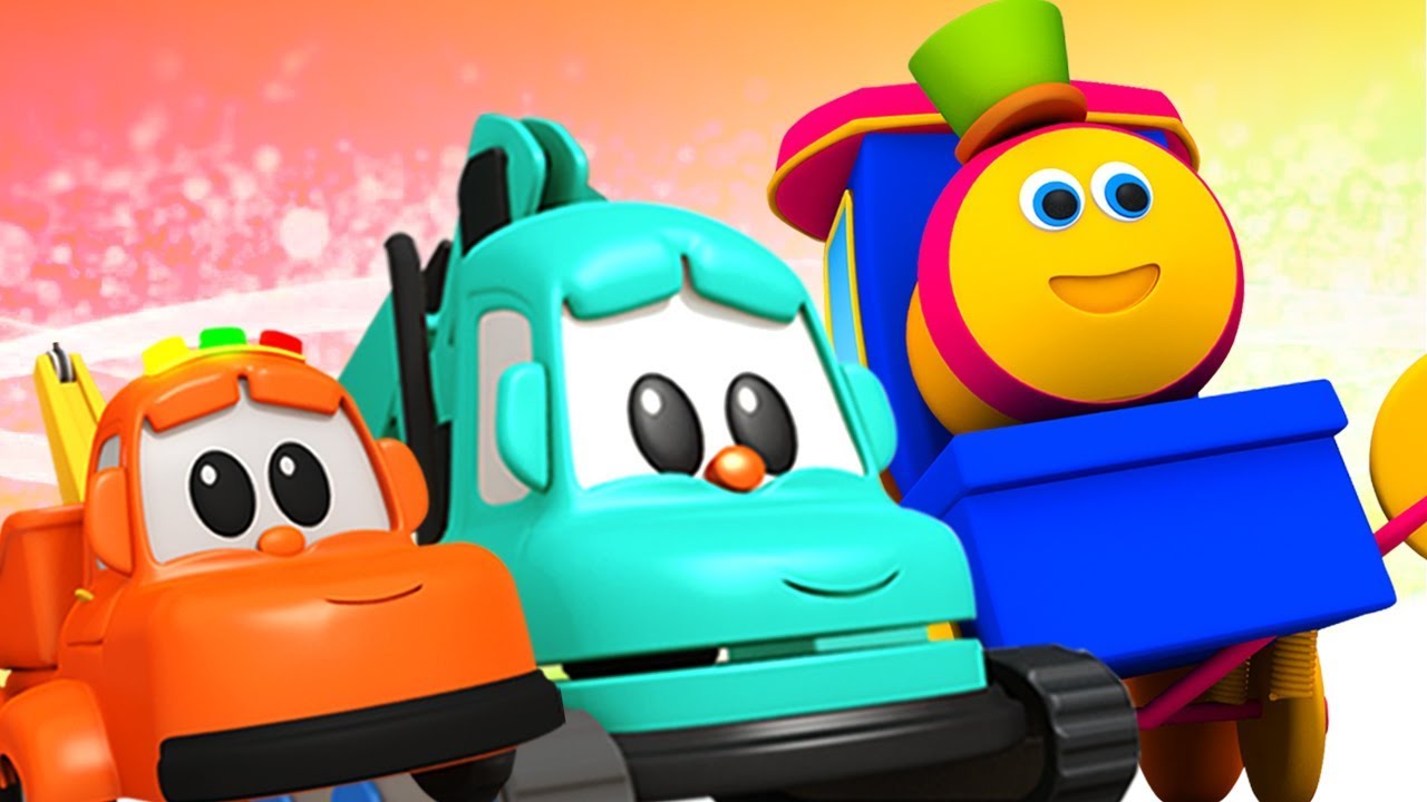 Aprender Colores Con Vehiculos | Tren De Bob Y Colores | Vehicle And ...