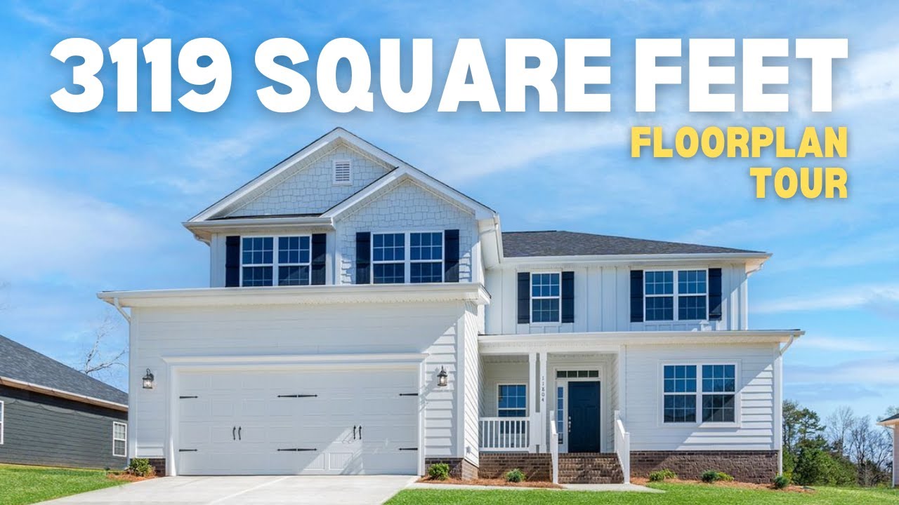 3119 Floorplan Tour | North Carolina Real Estate - YouTube