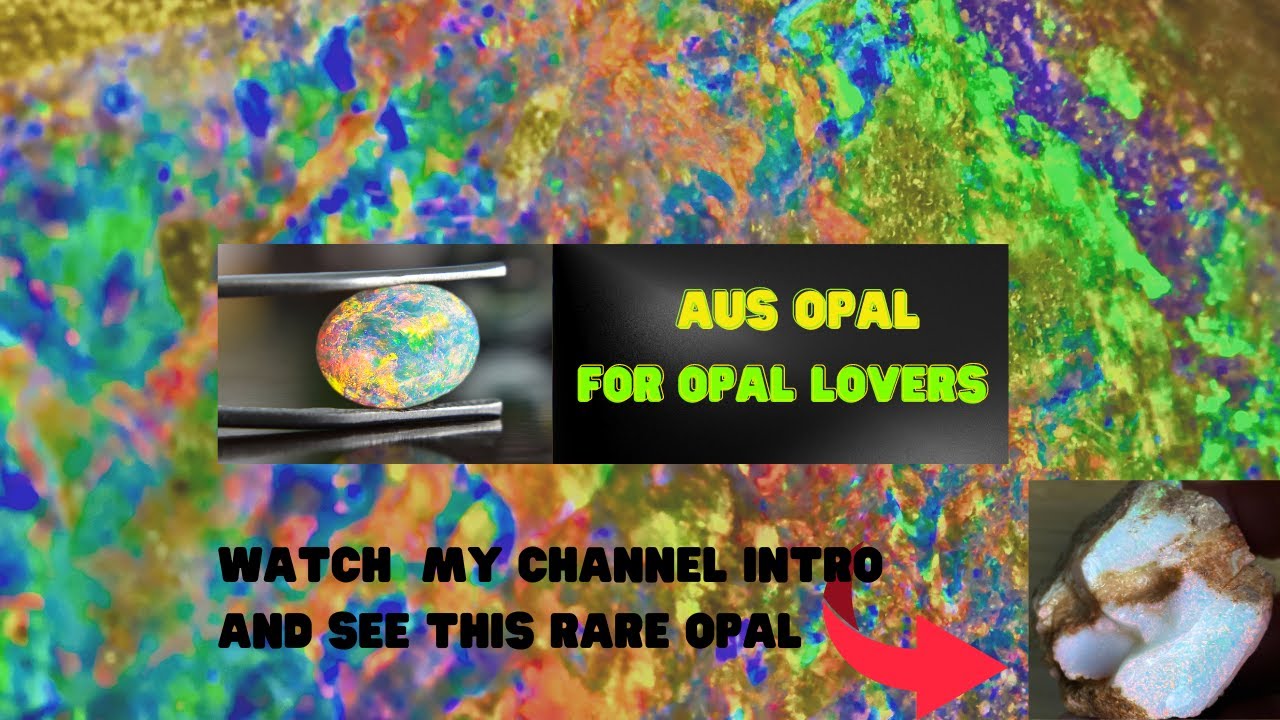 Beginning of my rockhounding journey with opals. - YouTube