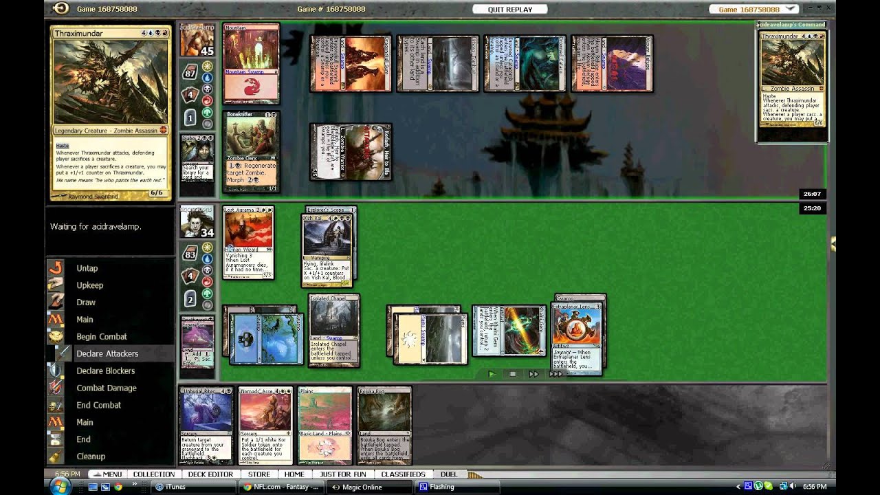 Vish Kal, Blood Arbiter vs Thraximundar Commander - YouTube