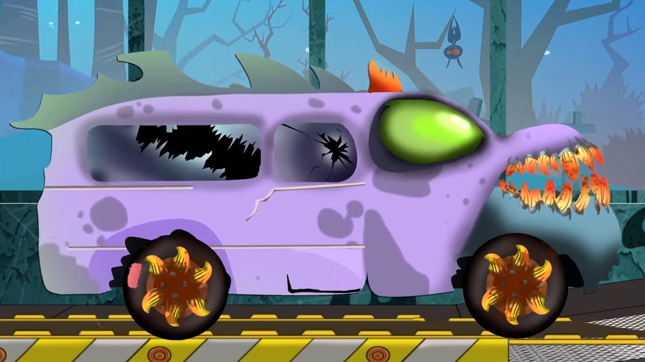 Scary Ambulance, Halloween Car Cartoon Video For Kids - YouTube