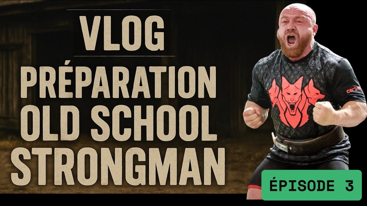 VLOG : préparation Europe old school strongman #3 - YouTube