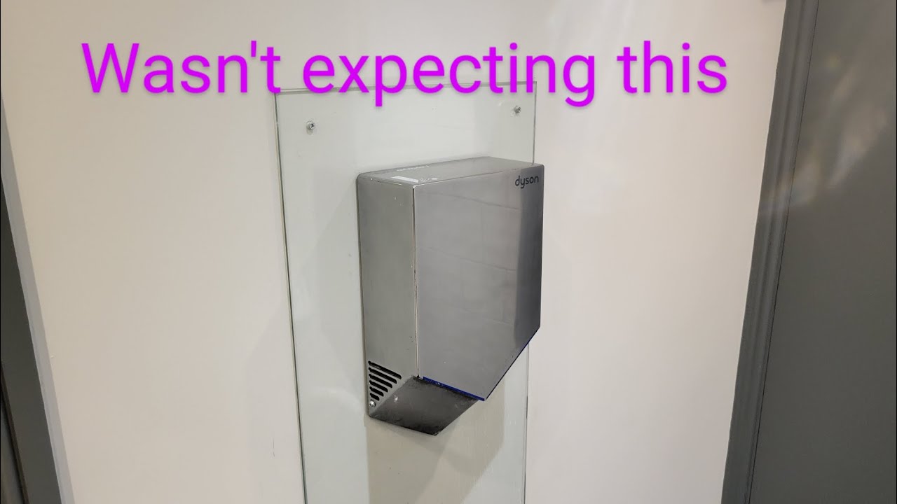 Dyson Airblade V AB08 at Bakesmiths in Clifton, Bristol - YouTube
