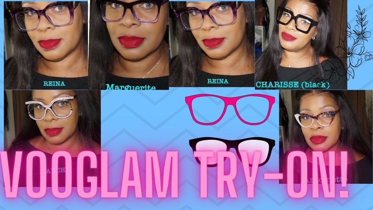 Affordable glasses from Vooglam! It's a try-on!! - YouTube