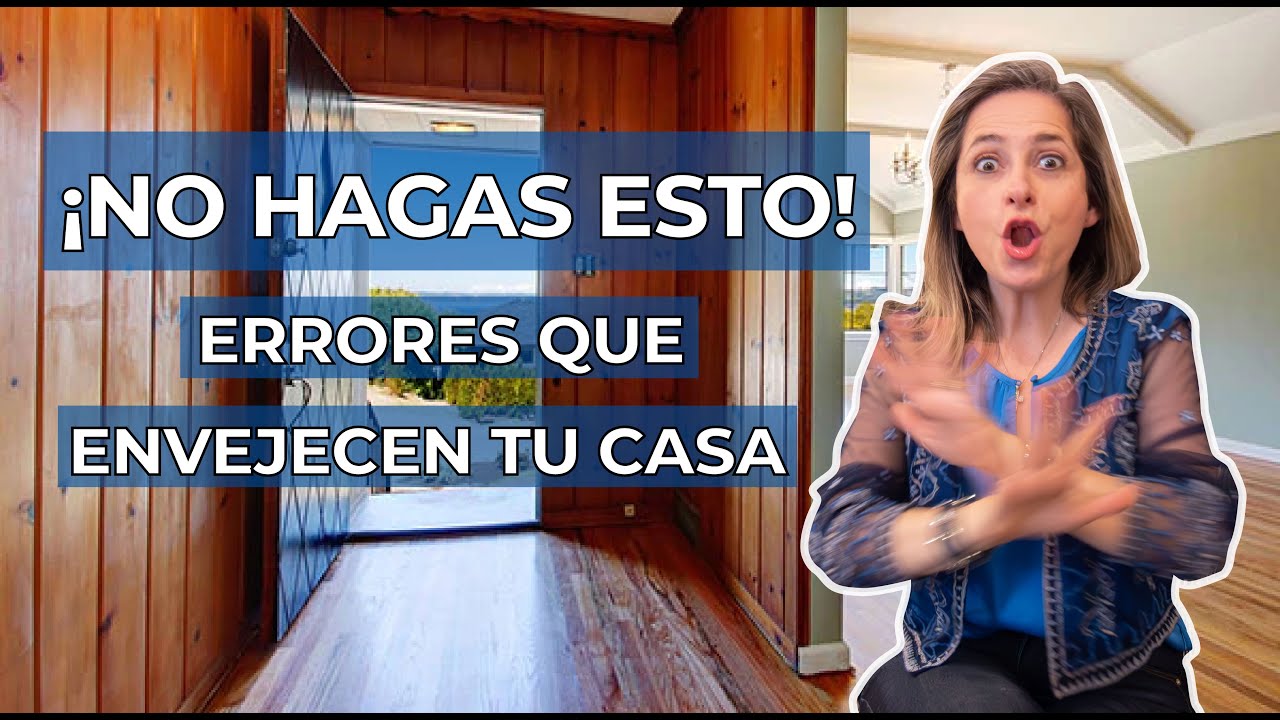 ¡Esto ya pasó de moda! Errores de diseño que hacen que tu casa parezca anticuada - YouTube