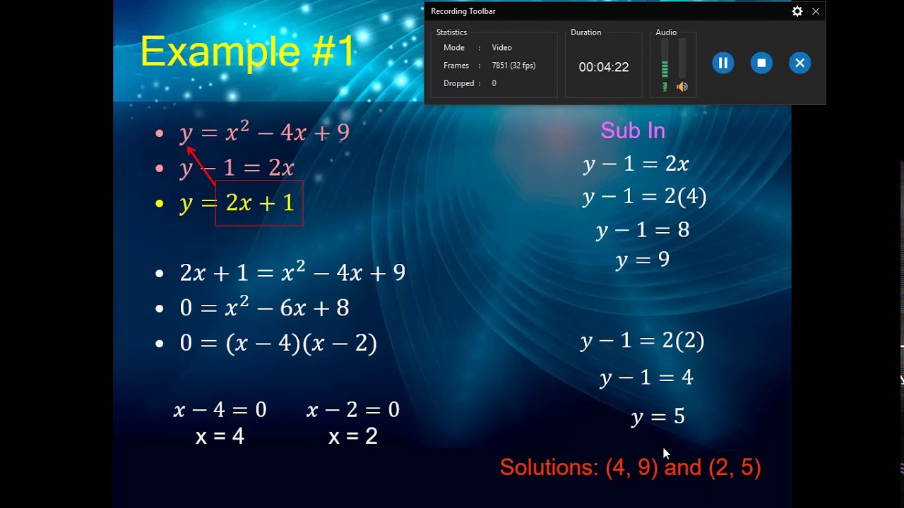 ALGEBRA: Solving QL Algebraically - YouTube
