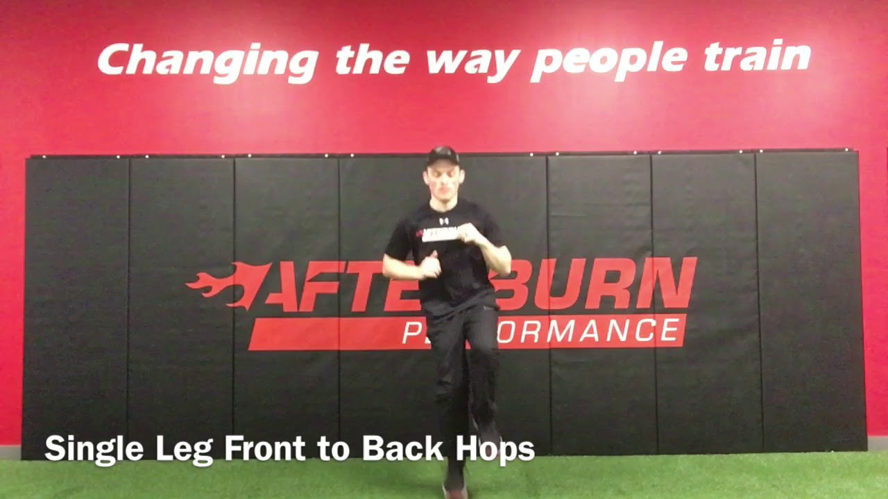 Single Leg Front to Back Hops - YouTube