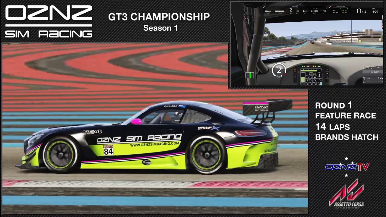 2017 GT3 Championship - Round 2 Feature Race - YouTube