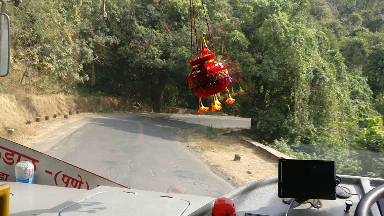 Gaganbavda /karul Ghat with shivshahi Bus.(गगनबावडा/करुळ घाट - शिवशाही ...