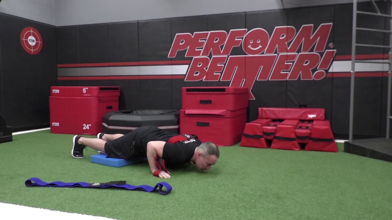 NT Loop Band Resisted Push-Up - A Better Way - YouTube