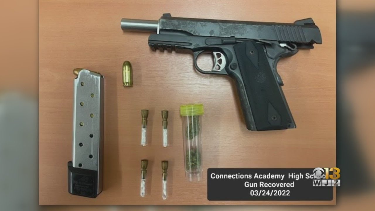 Baltimore Sees Increase In Students Bringing Guns To School - YouTube