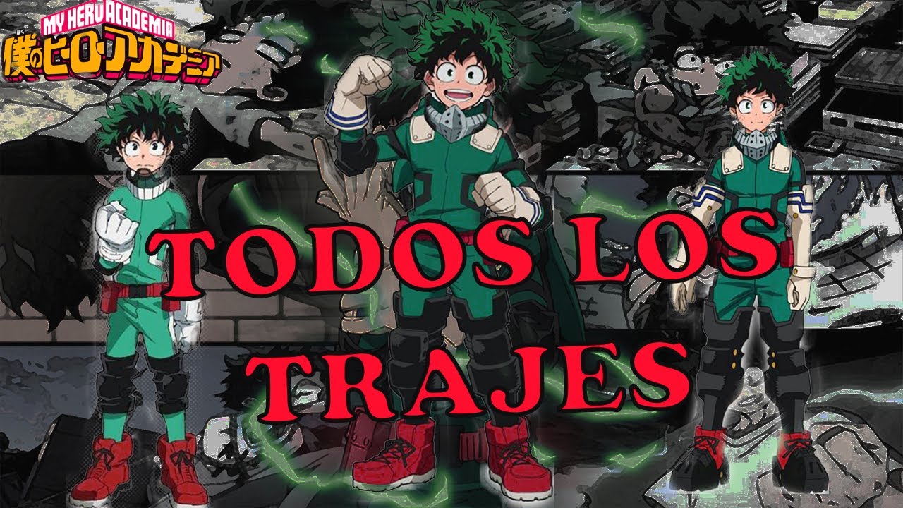 Trajes de deku!! | Boku No Hero Academia - YouTube