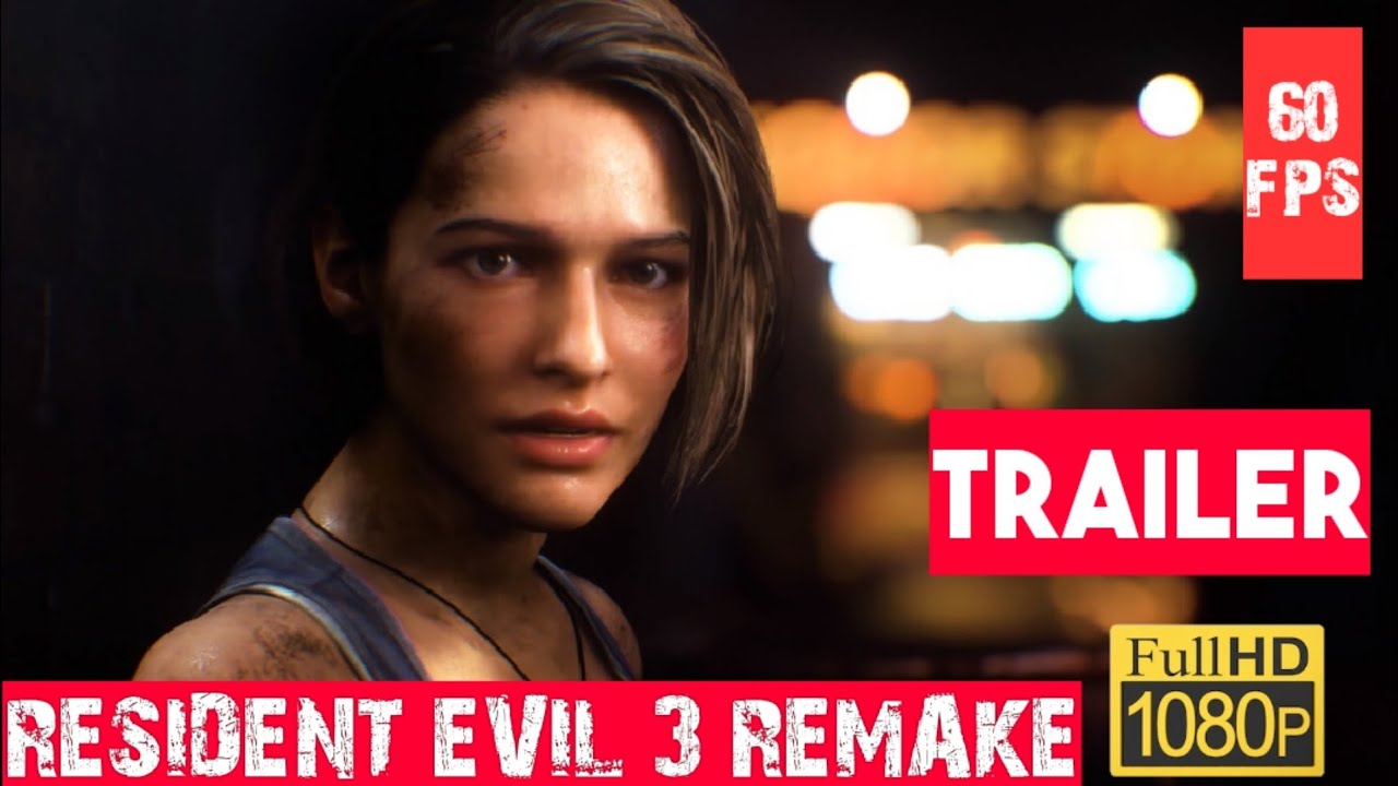 RESIDENT EVIL 3 REMAKE Trailer 2020 HD - YouTube