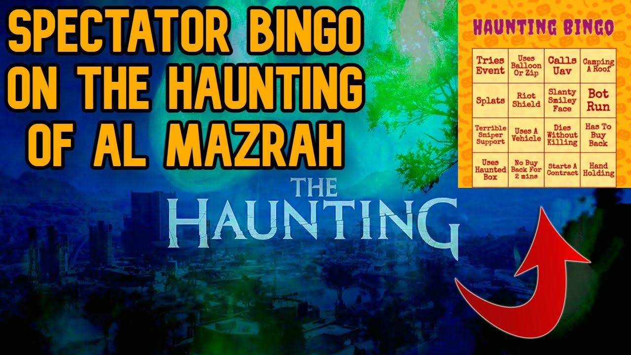 Spectator Bingo On The Haunting Of Al Mazrah Duos! #warzone - YouTube