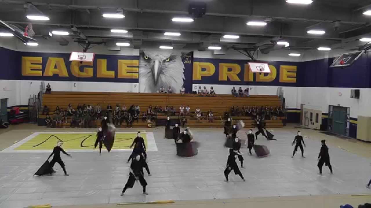 Downey High School JV Color Guard - April 4th 2015 - YouTube