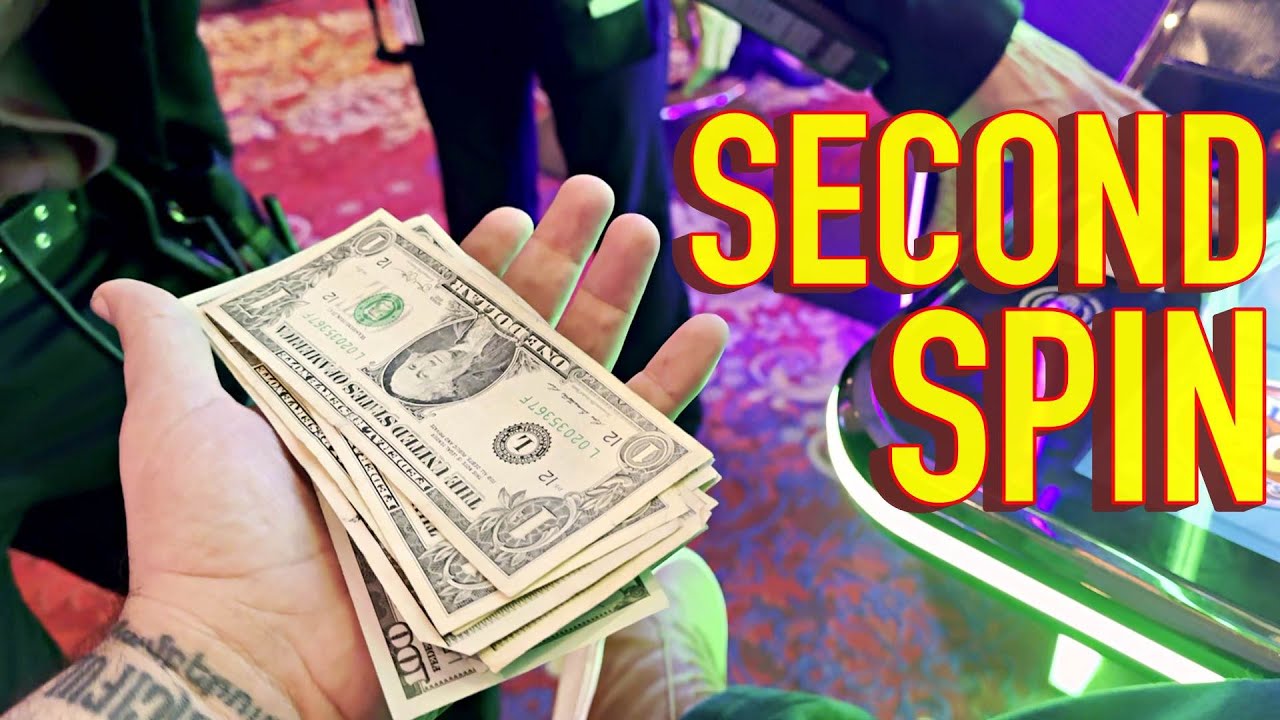 SECOND SPIN BONUS JACKPOT!!!!!!! - YouTube