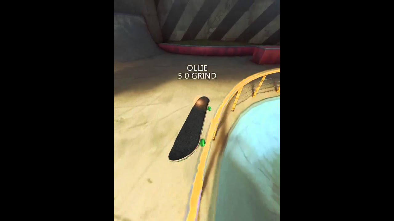 [True Skate] Cool grinds and nighmare flip salad grind combo - YouTube