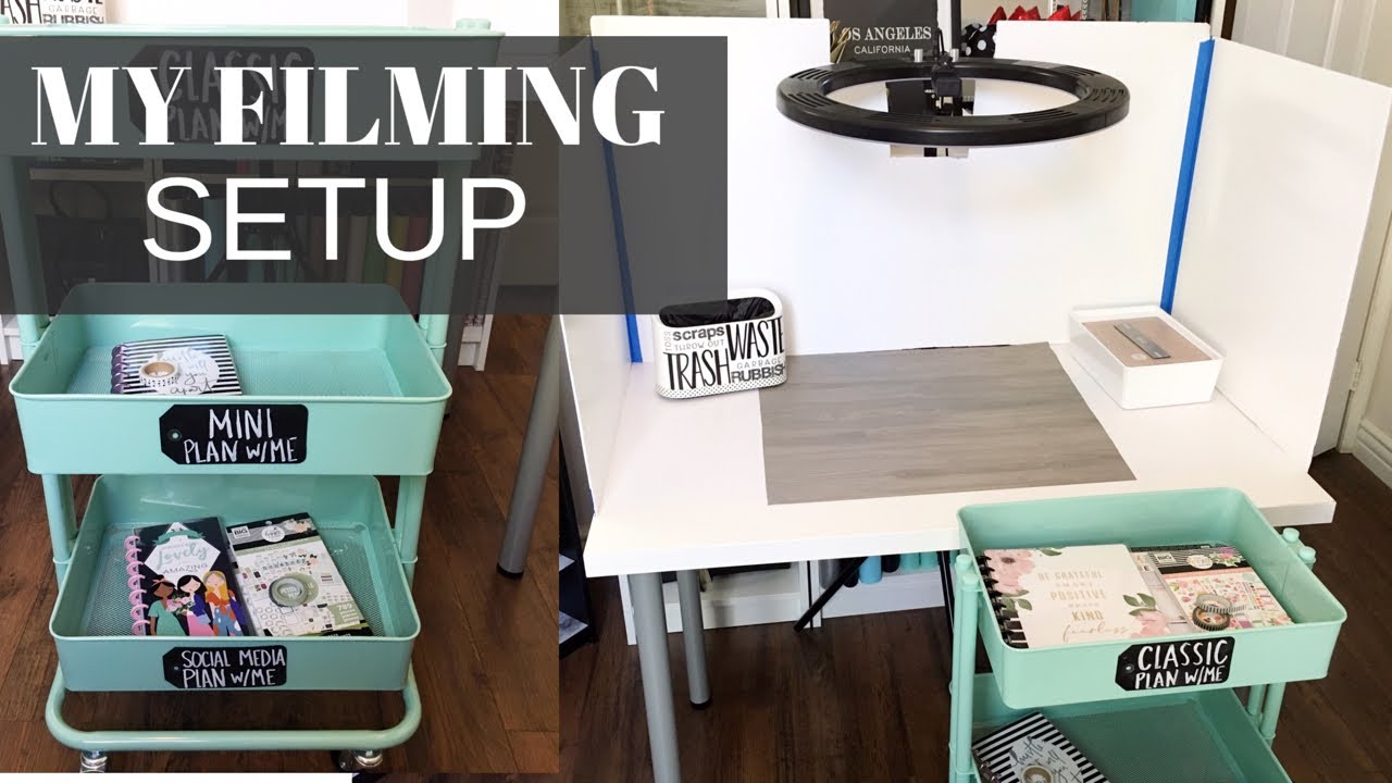 MY FILMING SETUP | Everything I Use to Film Plan With Me Videos - YouTube