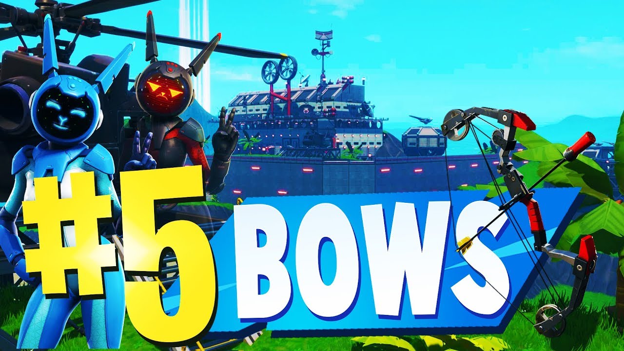 TOP 5 BEST BOW Creative Maps In Fortnite | Fortnite Bow Map CODES ...