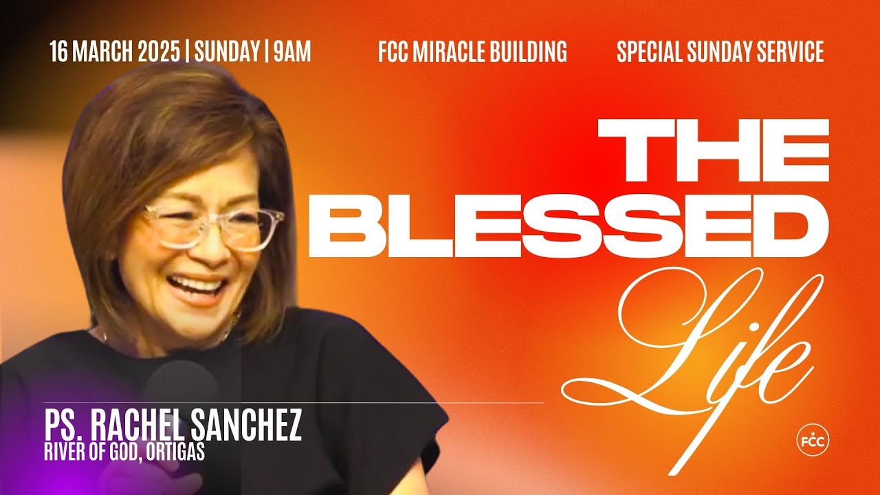 SPECIAL SUNDAY SERVICE | "The Blessed Life" - Ps. Rachel Sanchez - YouTube