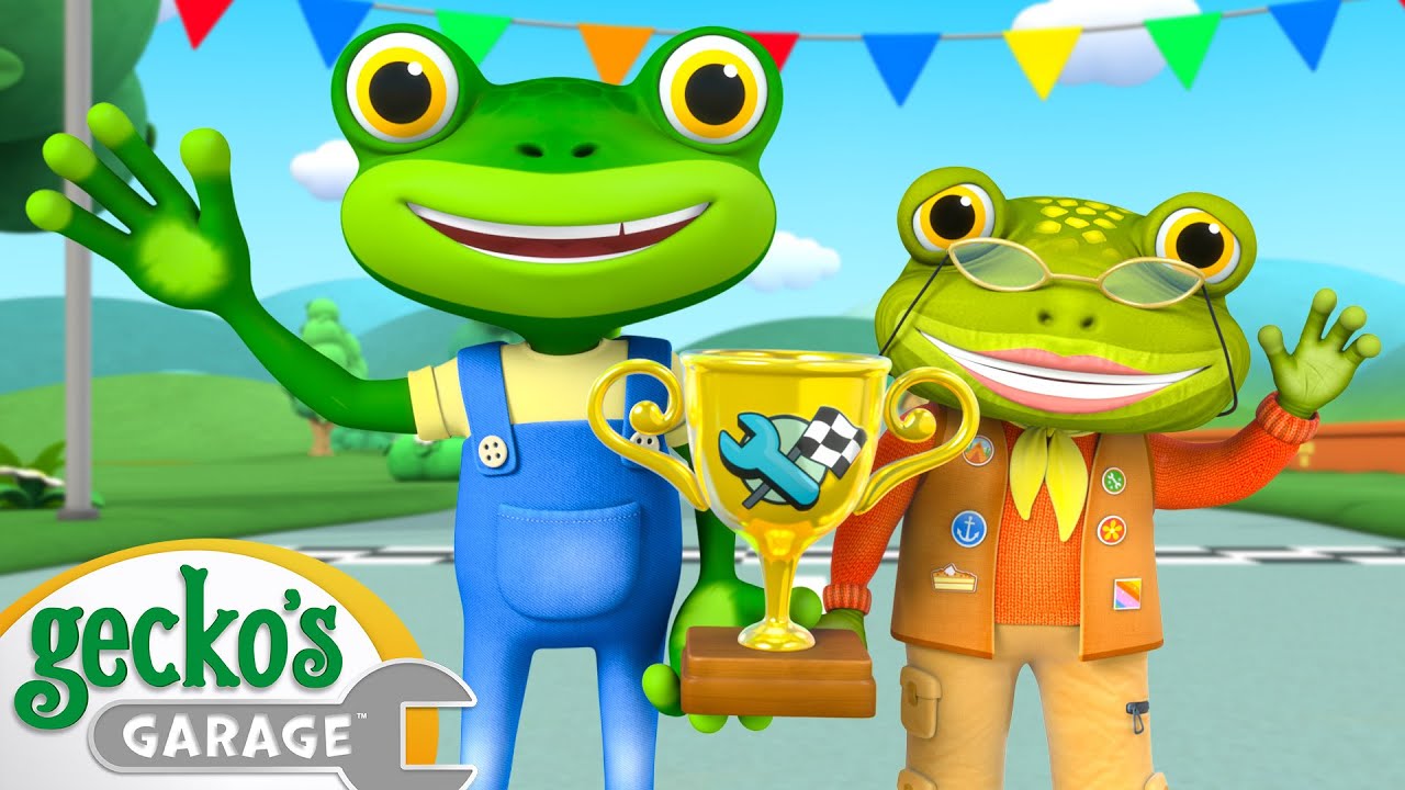 Gecko's Grand Prix Race | Gecko's Garage 2 HOURS | Rob the Robot ...