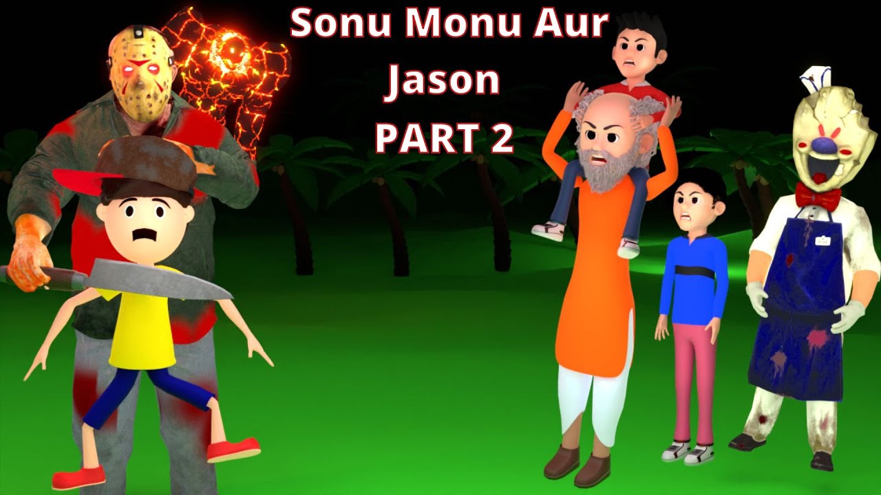 SONU MONU AUR JASON PART 2 | Gulli Bulli Aur Baba | Cartoon In Hindi ...
