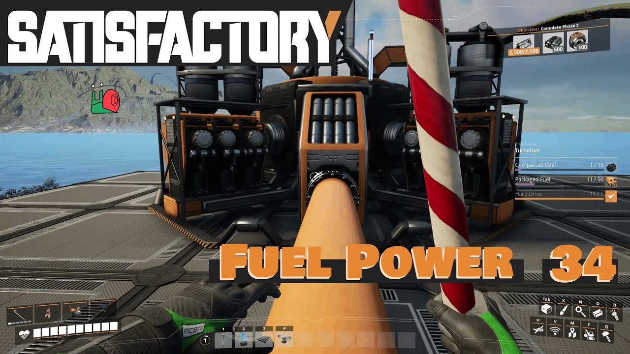 Part 34: Fuel Power - Satisfactory 1.0 - Lets Play - YouTube