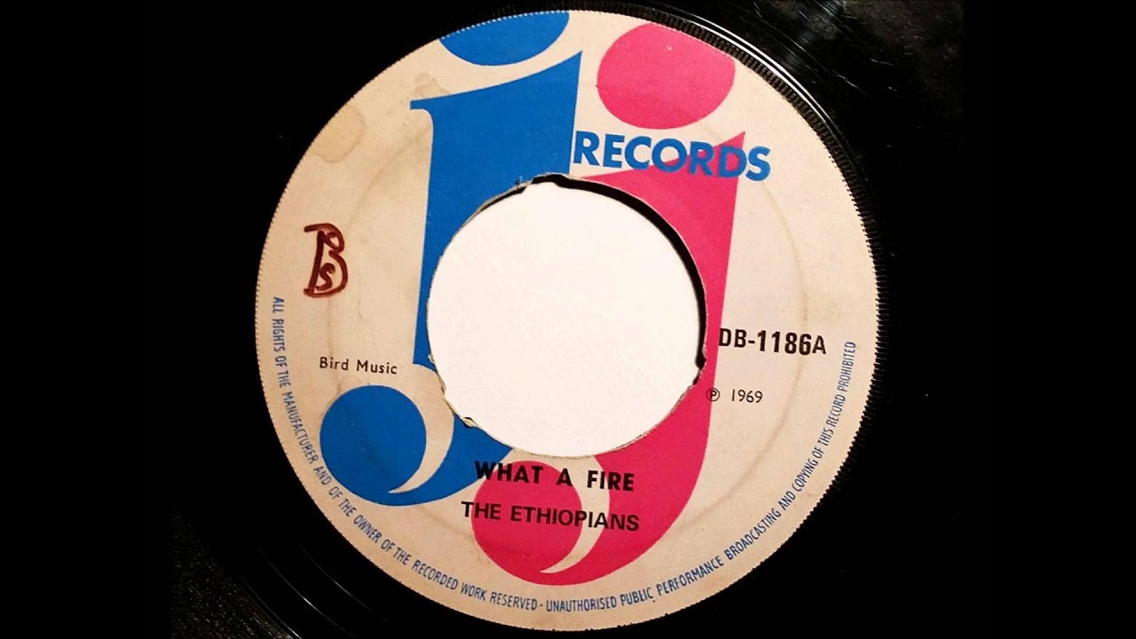 The Ethiopians What A Fire - JJ Records - YouTube