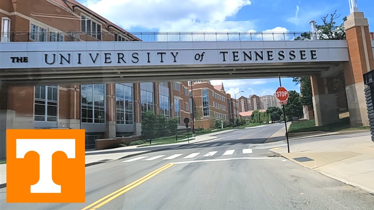 Driving Tour - The University of Tennessee Knoxville, TN - YouTube
