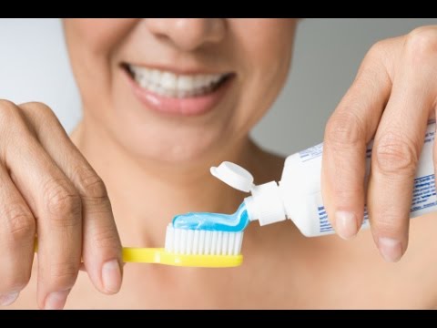 How to put toothpaste on a toothbrush - YouTube