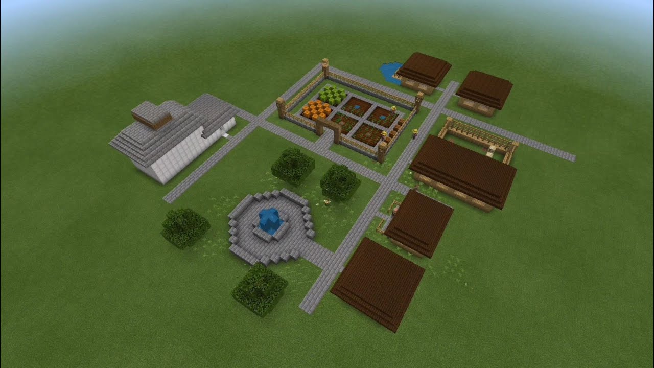 Building a Huge Minecraft City From Scratch - YouTube