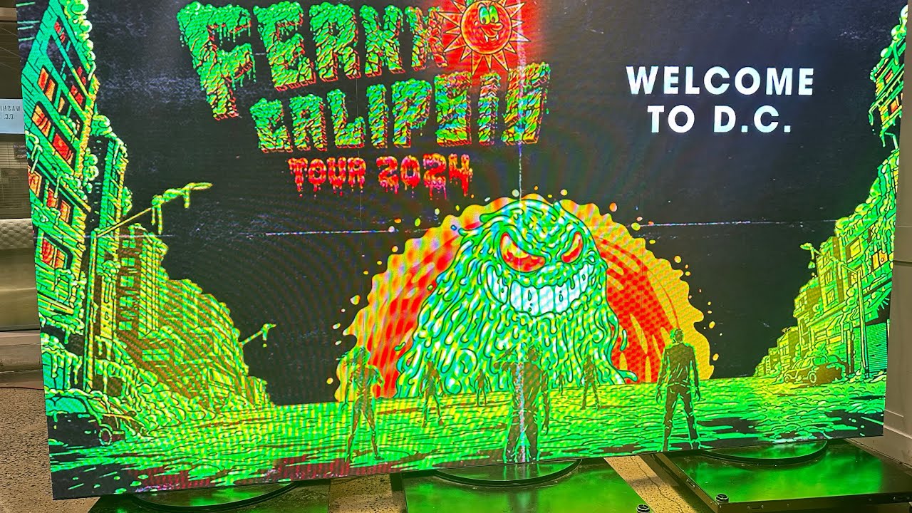 Feid at capital one arena Washington D.C Ferxxo calipsis Tour 2024 ...