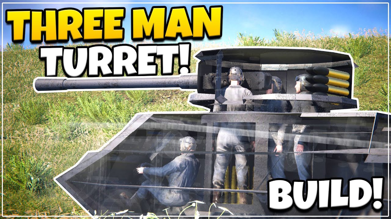 I Built A GERMAN Medium Tank With THREE Men In The Turret In Sprocket ...