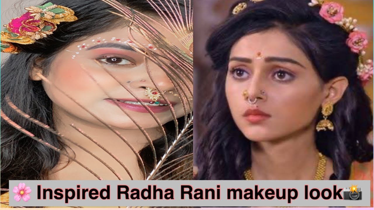 Radhe Rani makeup look inspired by Mallika Singh📸🌸|#makeup #radheradhe ...