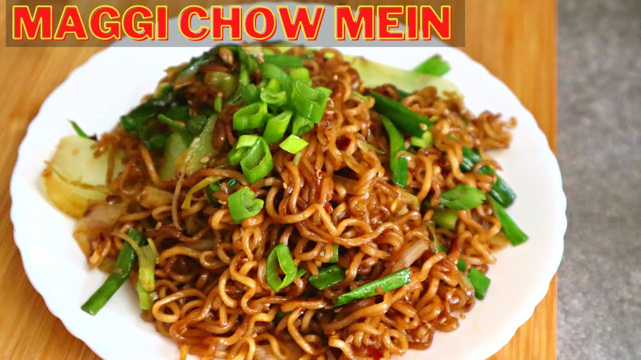 Maggi Chow Mein Recipe |Maggi Chow Mein | Try this Easy to Make Chow ...