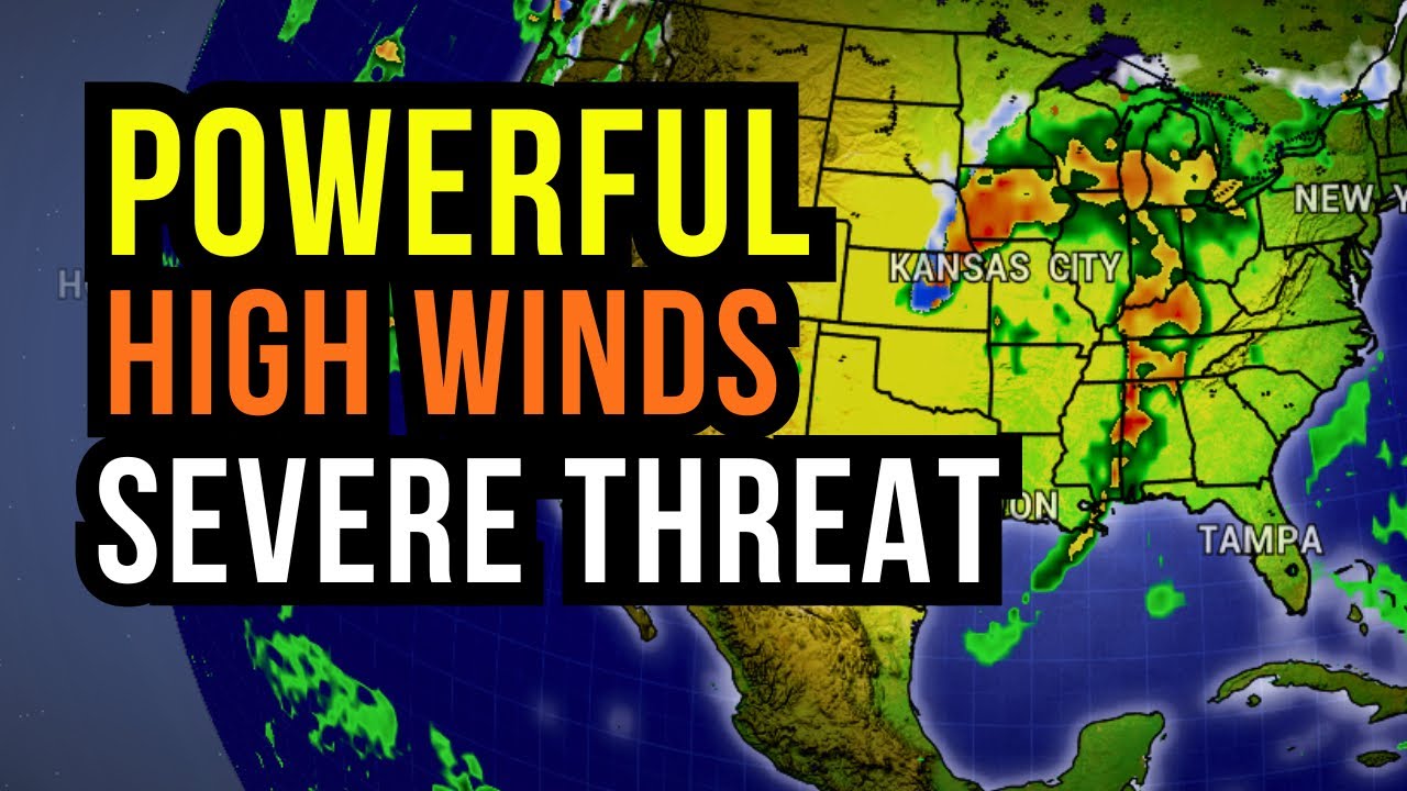 Powerful Storm will bring High Winds... - YouTube